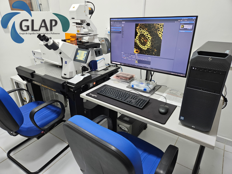 Laboratório de Microscopia Confocal de Fluorescência — Instituto de Física